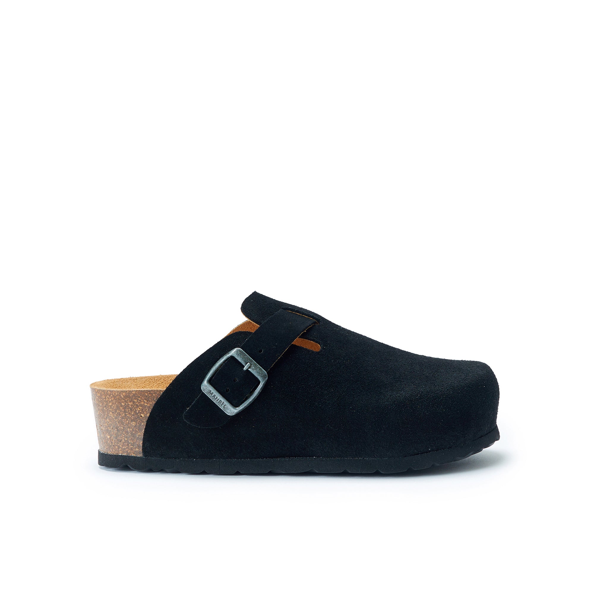 Black sabot clogs NOE made with leather – Mandel Sandals